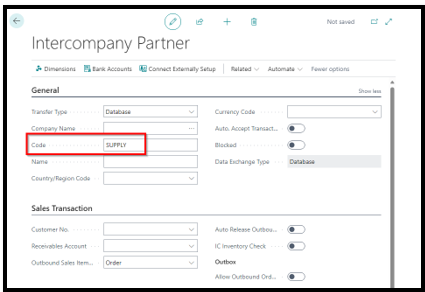 How to Setup Intercompany Partners with Connect Externally Setup – Abakion