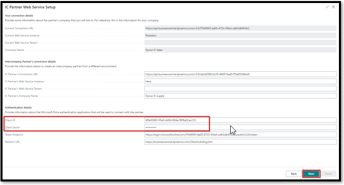 How to Setup Intercompany Partners with Connect Externally Setup – Abakion
