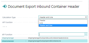 Export Inbound Container document setup – Abakion