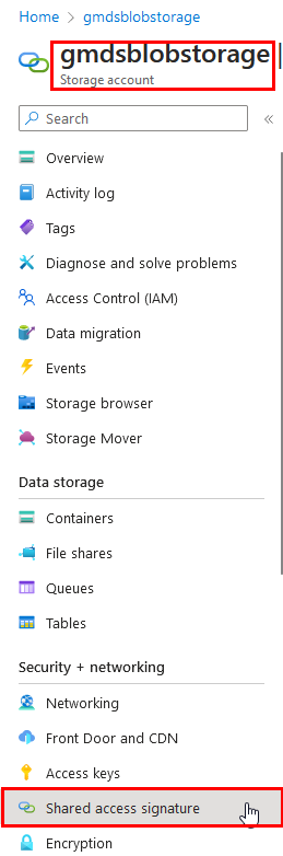 How to create Blob Storage for Global Master Data Sync – Abakion